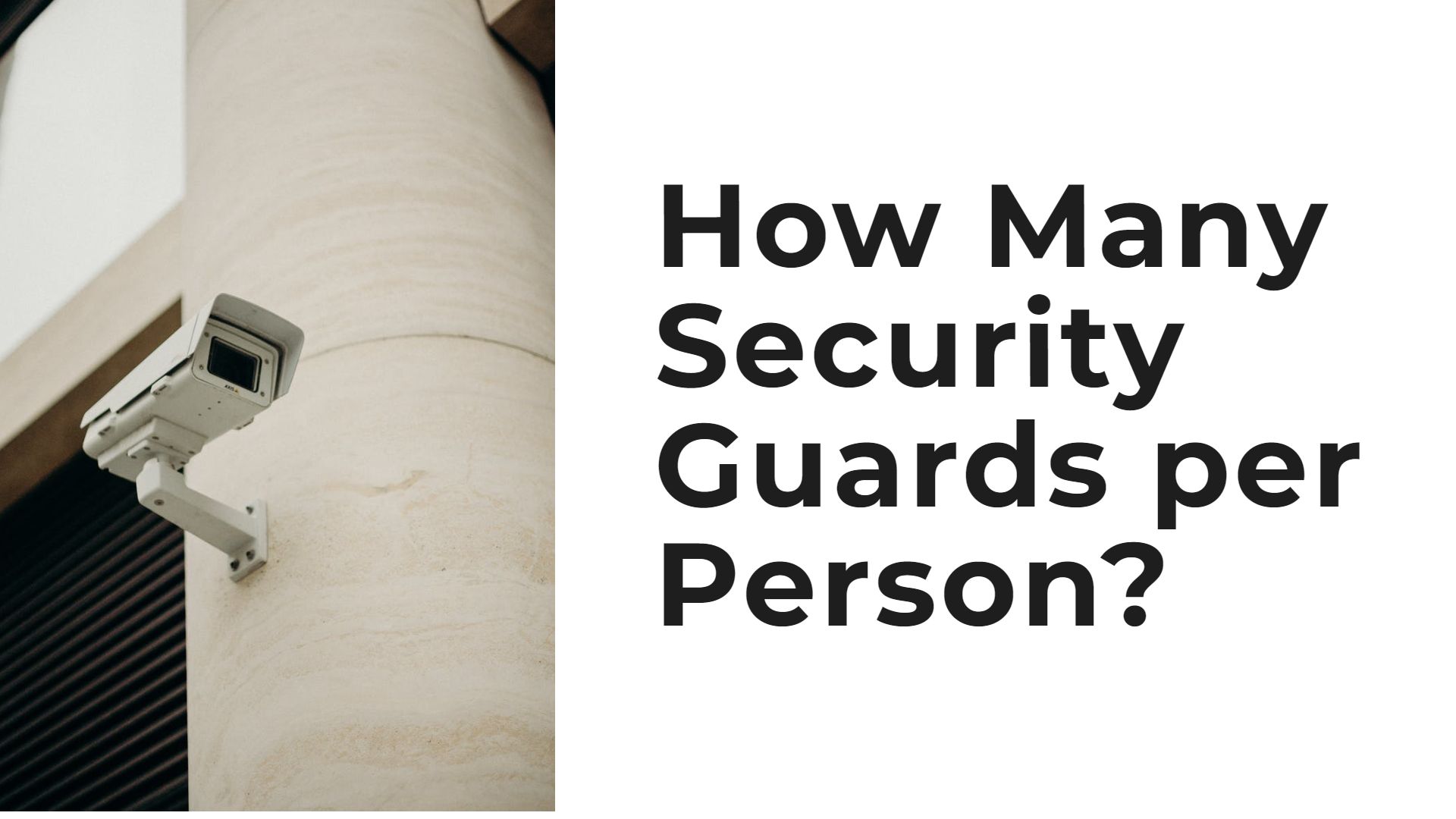 How Many Security Guards per Person Event UK? - Rock Security